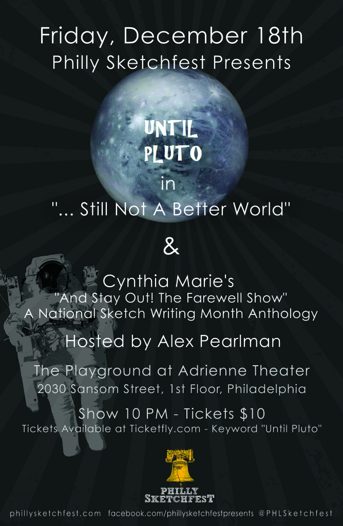 Q & A – Patric Ciervo & Peter Gerbron of Until Pluto – Philly Sketchfest